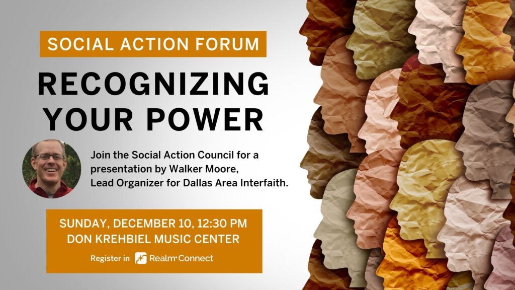 Social Action Forum 'Recognizing Your Power' - First Unitarian Church ...