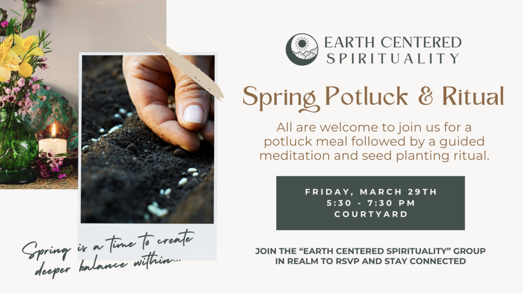Spring Potluck & Ritual hosted by Earth Centered Spirituality - March ...