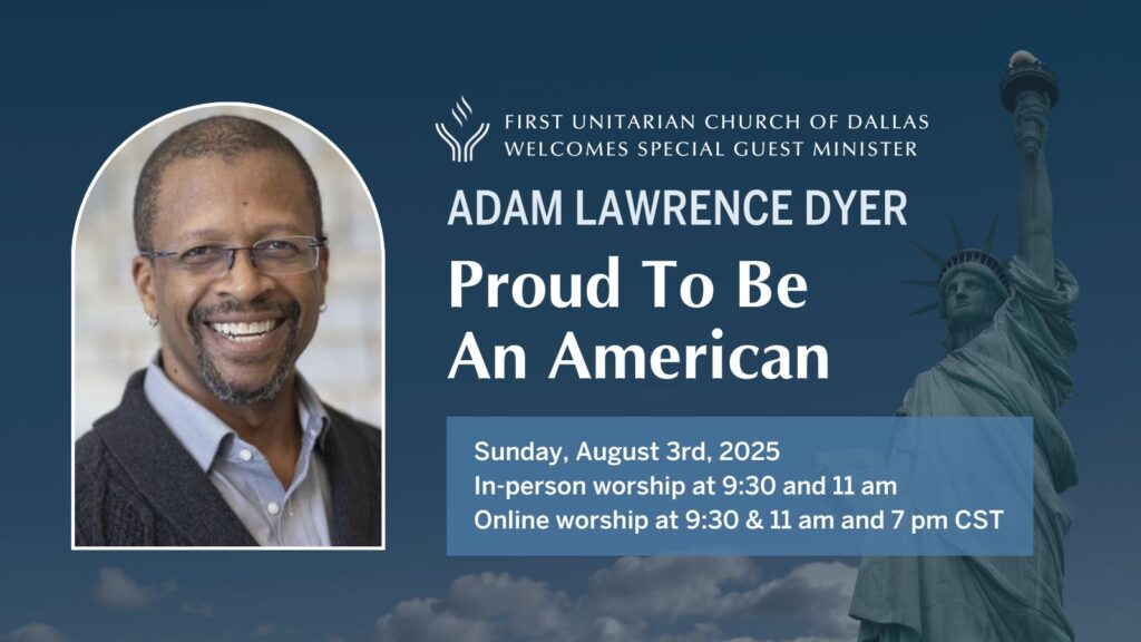 Proud To Be An American | Adam Lawrence Dyer, Guest Preacher - First ...