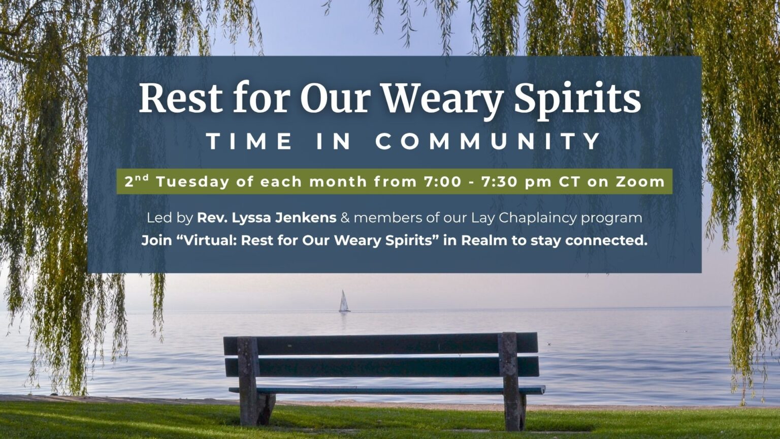 Rest for Our Weary Spirits - Virtual Group - First Unitarian Church of ...