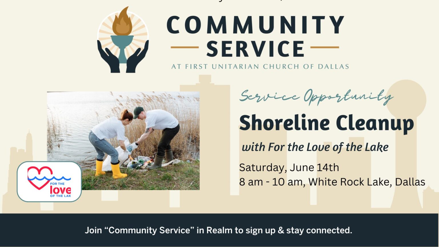 Shoreline Cleanup | Community Service Opportunity | June 14th - First ...