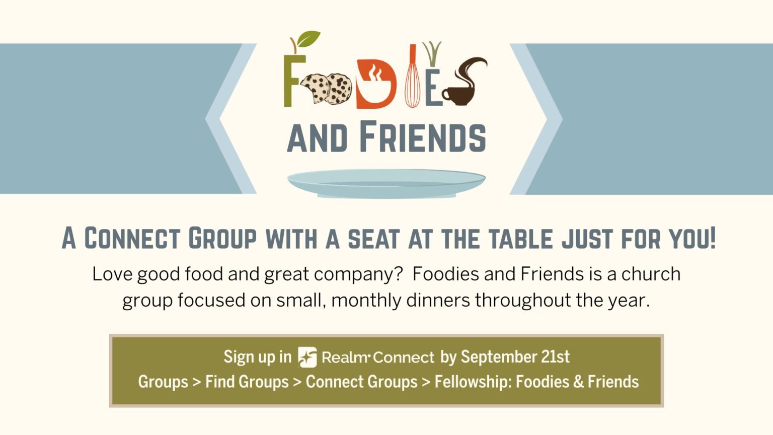 Like good food and good company? Join Foodies and Friends! - DEADLINE ...